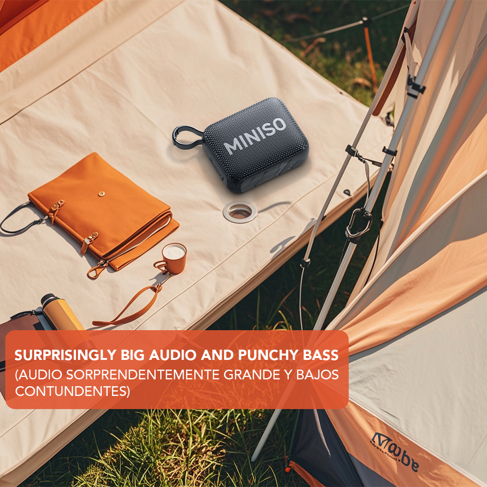 MINISO M101 Bluetooth Speaker True Wireless HIFI Stereo Sound Outdoor ...