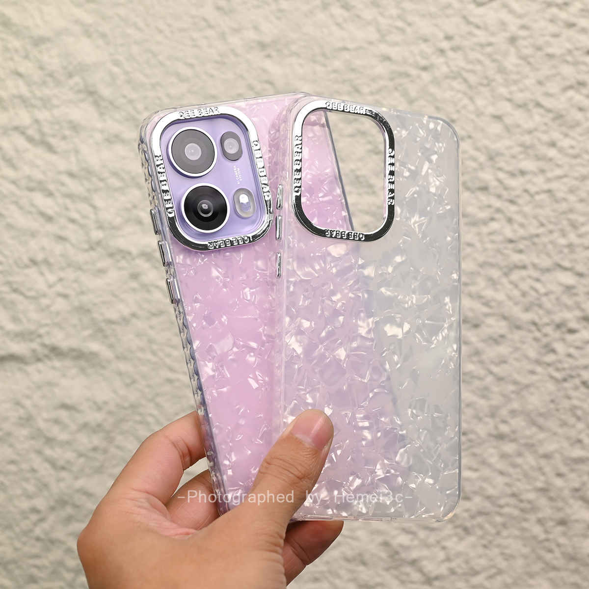 For OPPO Reno 13 Pro 5G Casing Plating Translucent Shell Hard Back ...