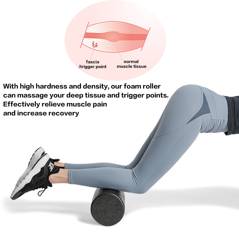 SunnyFit Foam Roller EPP Yoga Roller 90CM Deep Tissue Massage Roller ...
