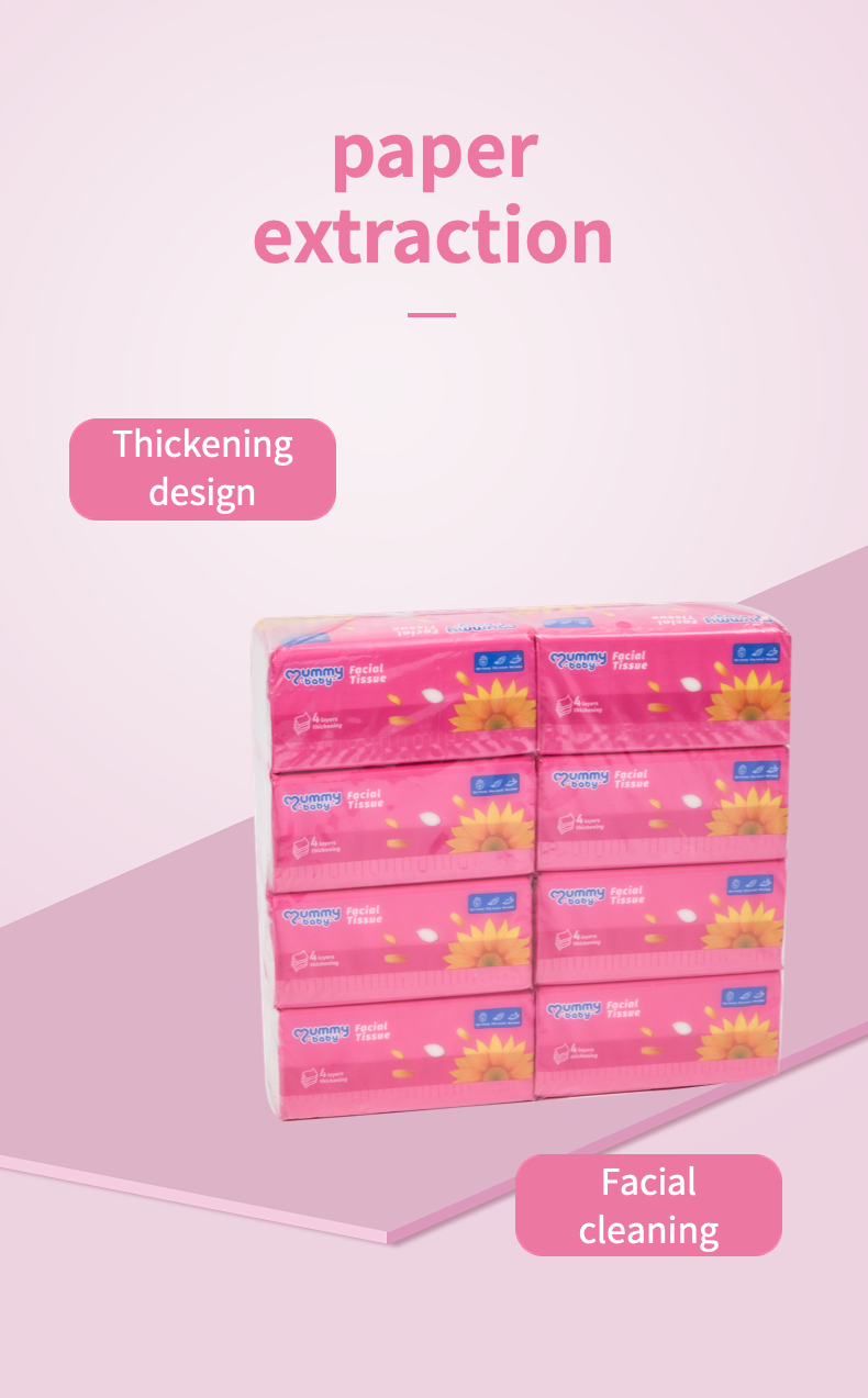 Mummy Baby High quality Facial Tissue paper towel tissue paper 4Ply ...