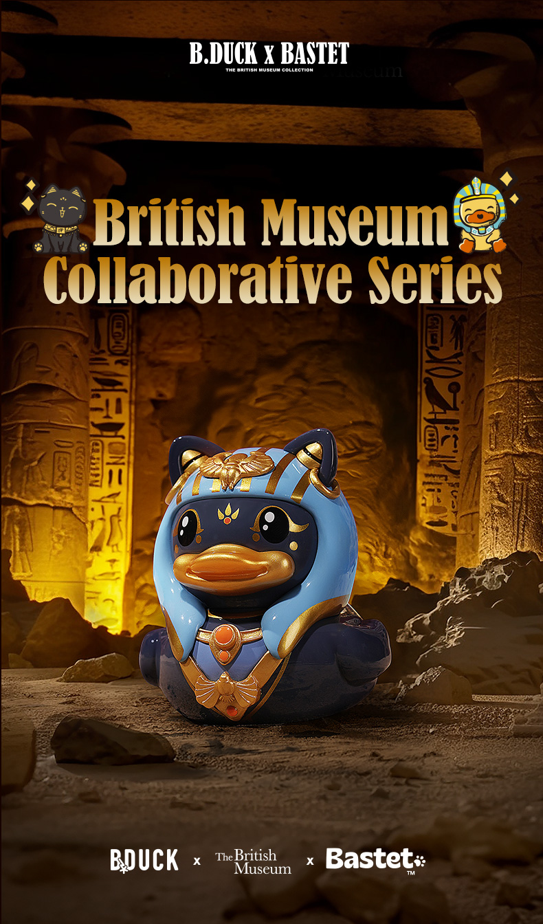 B.Duck X The British Museum God Series Figures Blind Box Action Toys ...