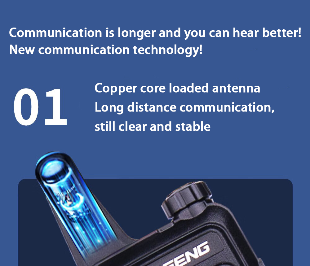 COD Baofeng BF R5 Walkie Talkie 10 Piece Set Handheld Mini Ultrathin ...