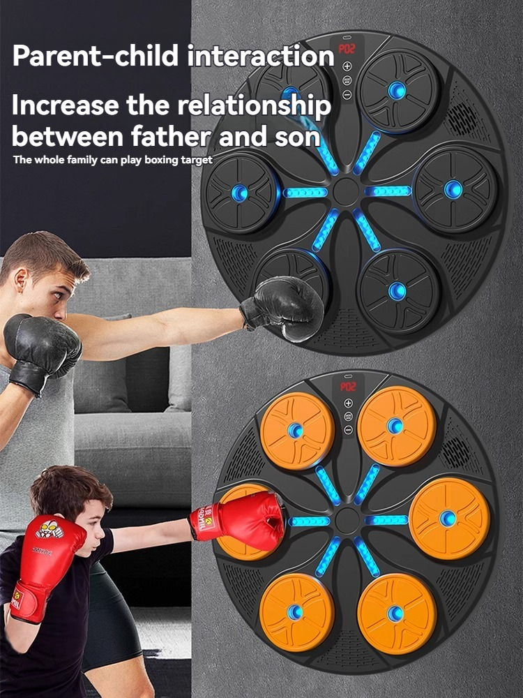 Smart music boxing machine electronic boxing response target beat ...