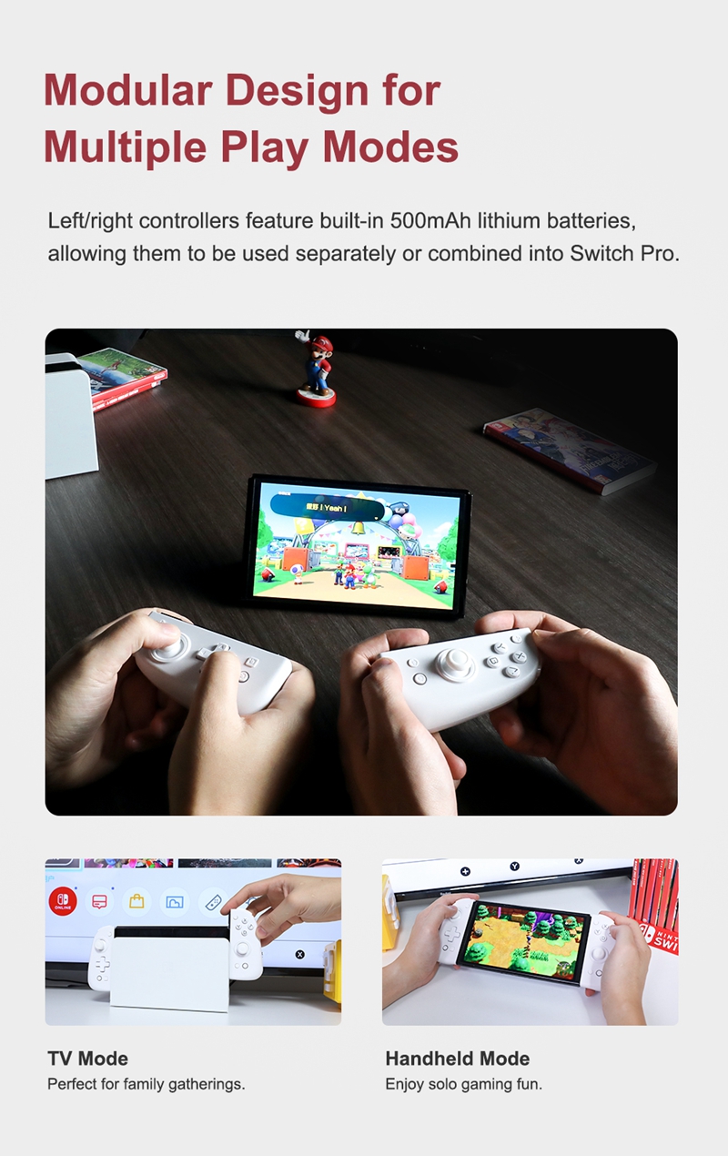 MOBAPAD S1 HD Detachable Switch Controller Compatible with Nintendo ...