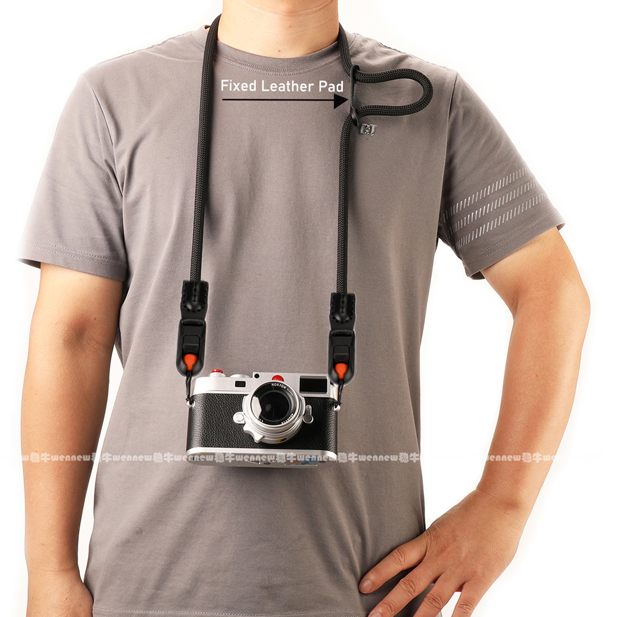 XM5 Camera Neck Strap Wrist Strap Quick Release Beads Round Rope Camera ...