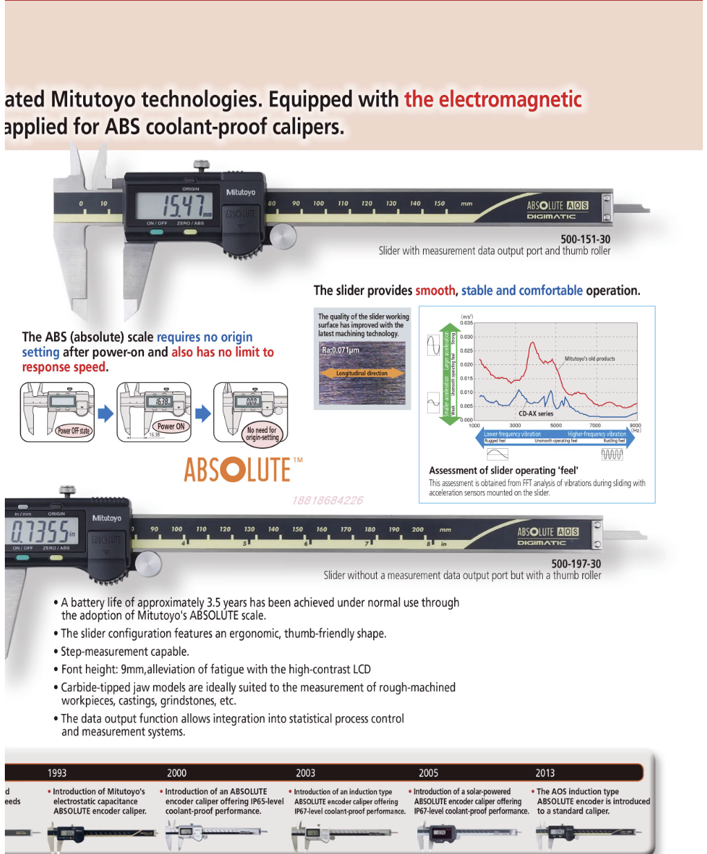 Mitutoyo Digimatic Caliper Original Imported Japan Mitutoyo Digital Display Calipers Digimatic ...