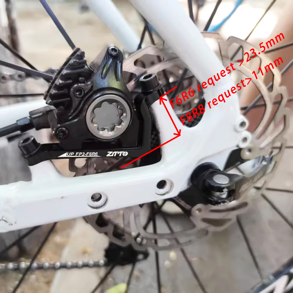 ZTTO Bike Disc Brake Adapter MTB Frame Fork PM IS to FM Caliper Mount ...
