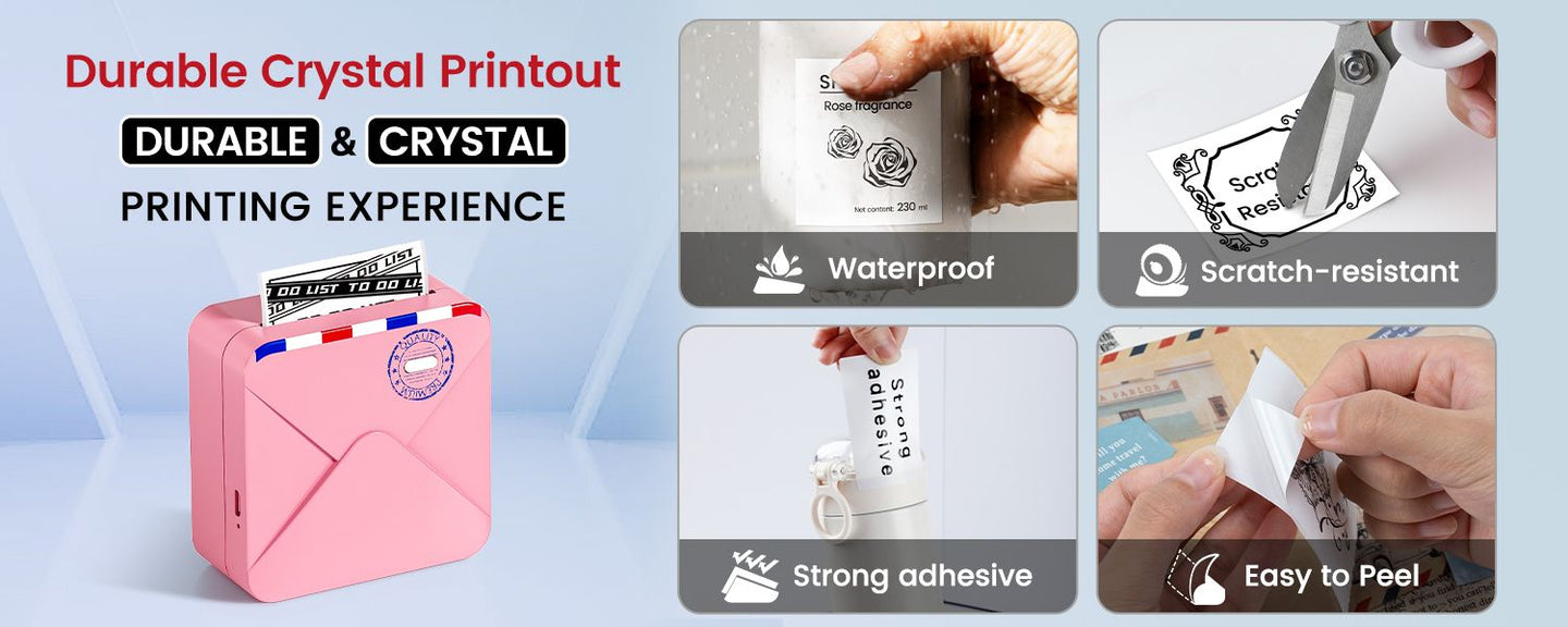 Phomemo 50mm Color Thermal Sticker For T02 M02 M03 M04S M04AS Printer(3 ...