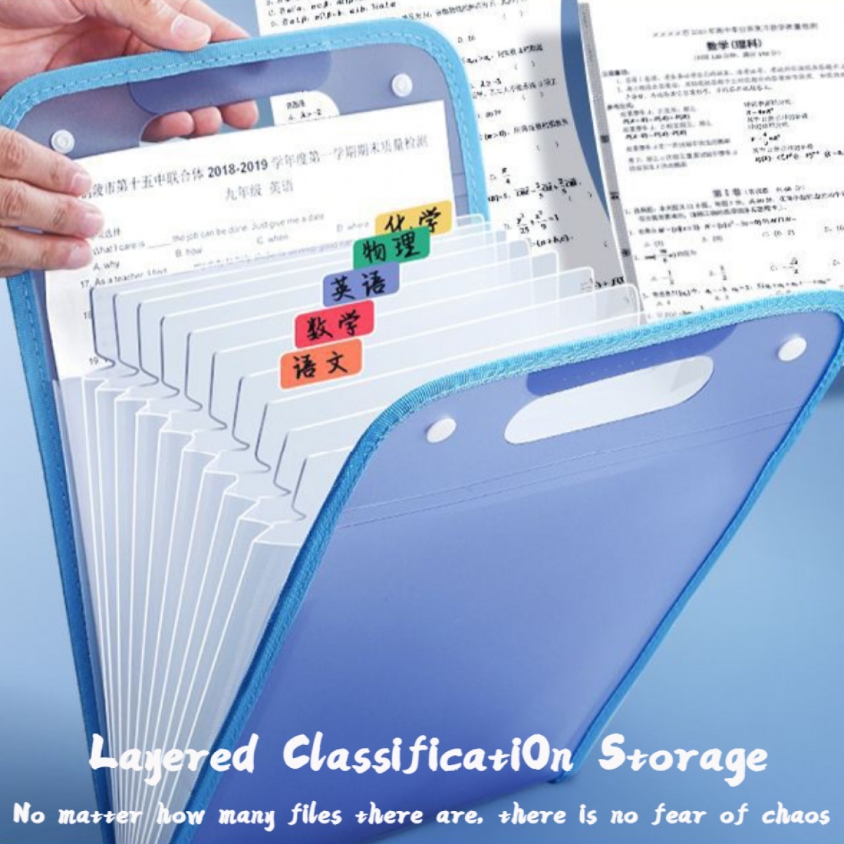 Long Folder File Organizer Expanding File Folder Document Organizer ...