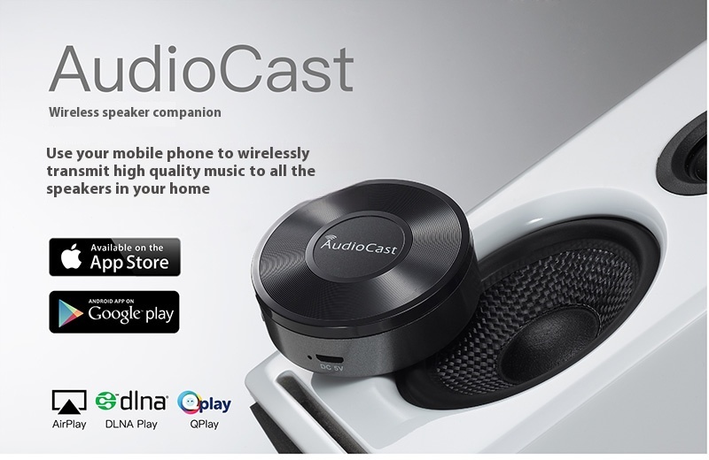 Wireless Wifi Music Audio Streamer Receiver Audiocast Ieast PPlay M5 ...