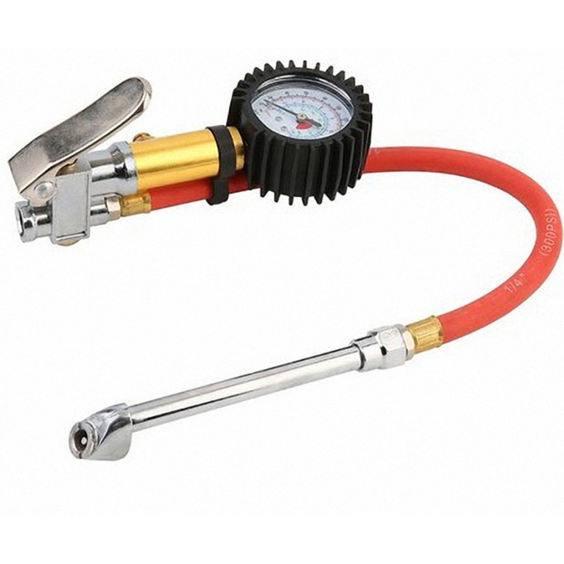Tire Inflator with Pressure Gauge 220 PSI Air Chuck Heavy Duty Inflator ...