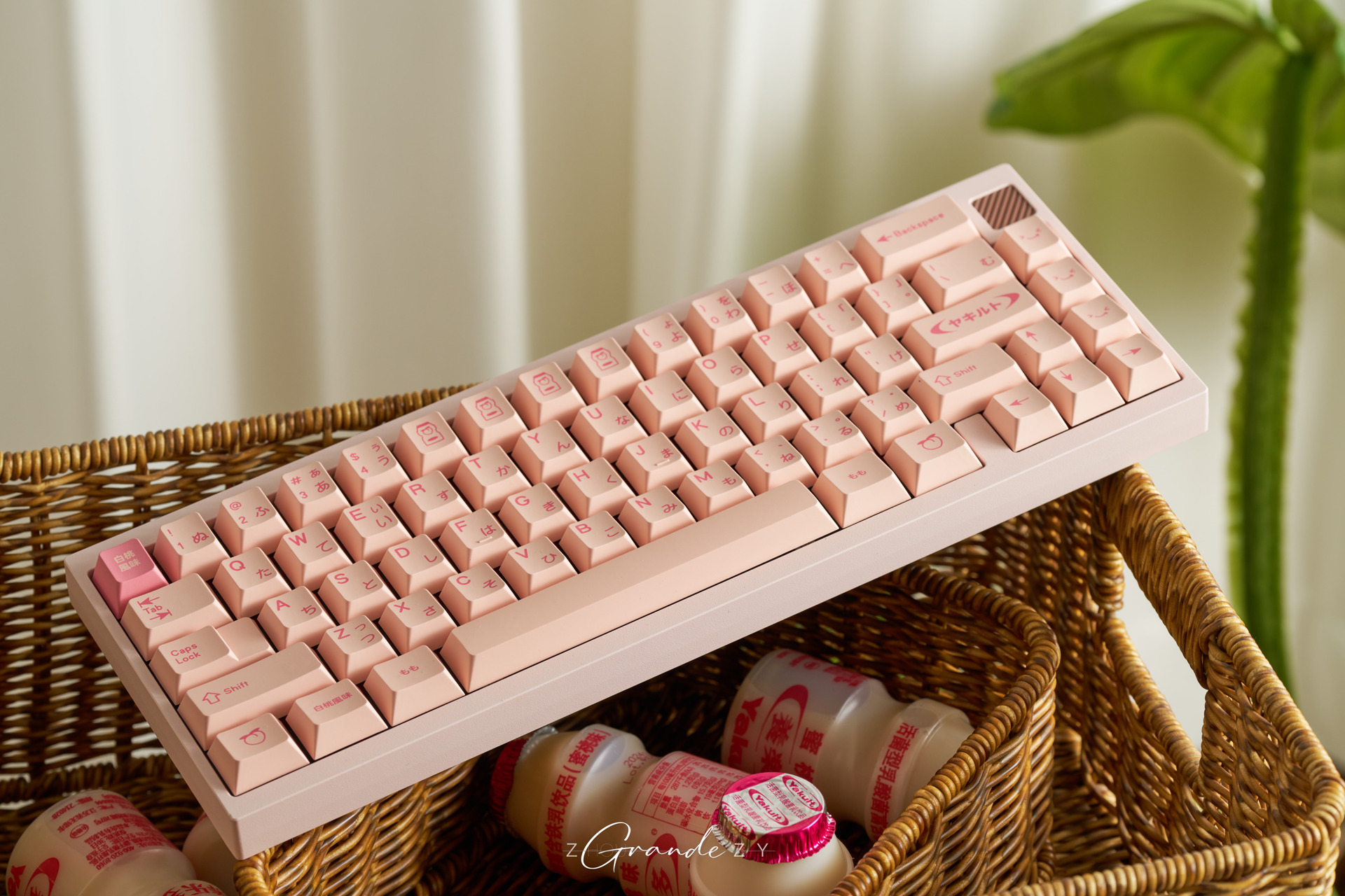 TUT Yakeylt Pink Cherry profile keycaps set | Shopee Philippines