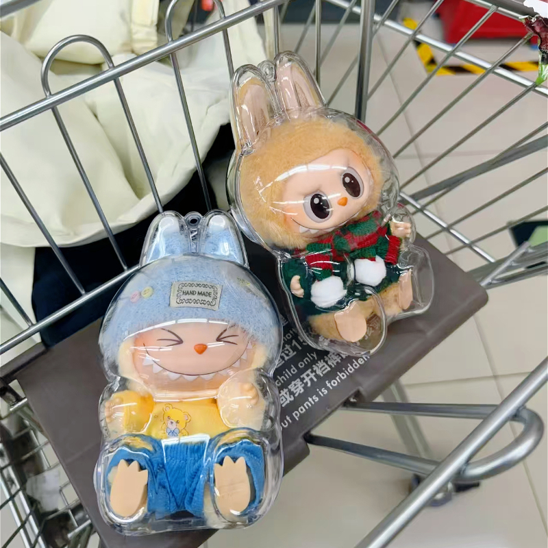 Labubu Cover Labubu Case Labubu V2 Transparent Protective Shell Labubu ...