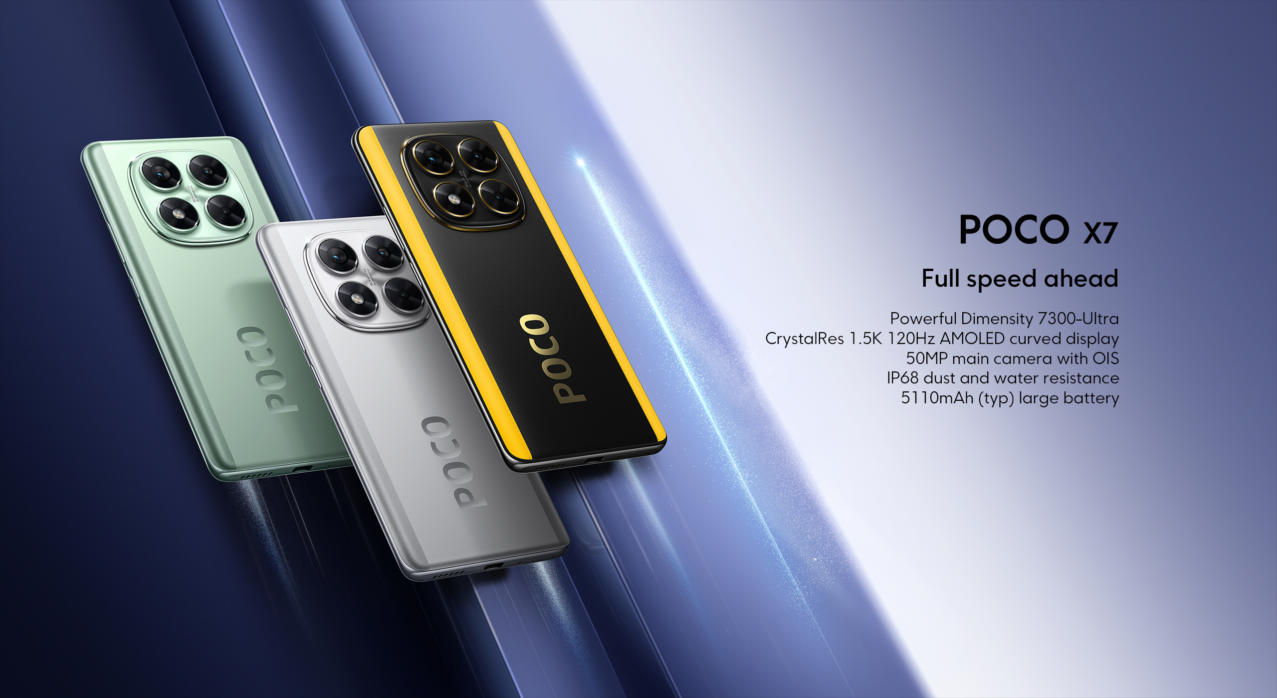 POCO X7 | Supports 5G* | 8+256G/12+512G powered by Powerful Dimensity ...