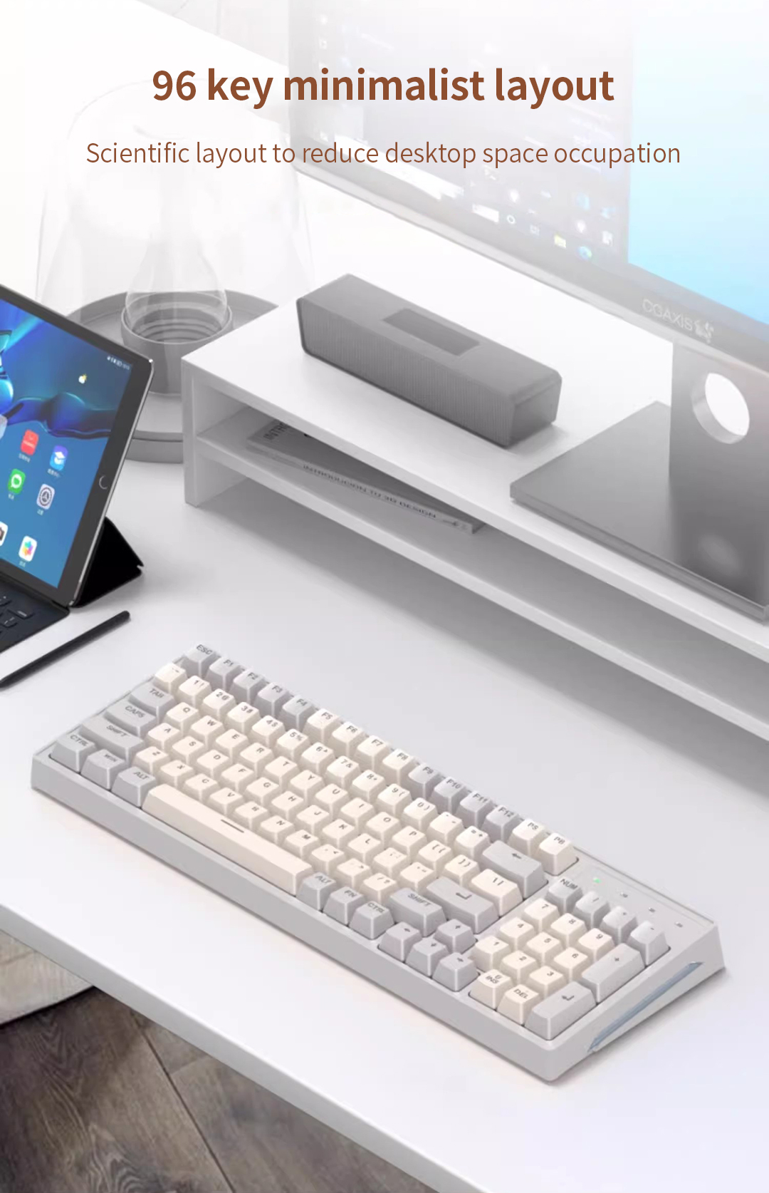 Acer Wireless Keyboard And Mouse Set Bluetooth 2 4g Wireless Connection Light Effect Type C