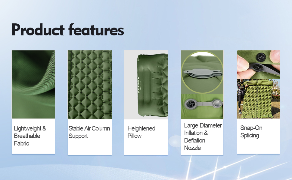 Nylon TPU inflatable cushion ultra-light portable durable waterproof ...