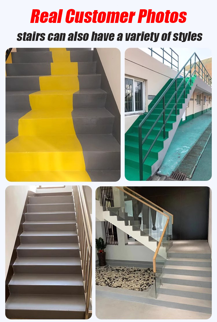 3 IN 1 Epoxy Floor Paint 1KG Water-Based Cement Floor Paint Wear-Resistant For Indoor Outdoor ...