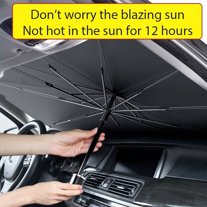 Car parasol Sunshade Foldable，Protect Your Car from the Heat and Sun ...