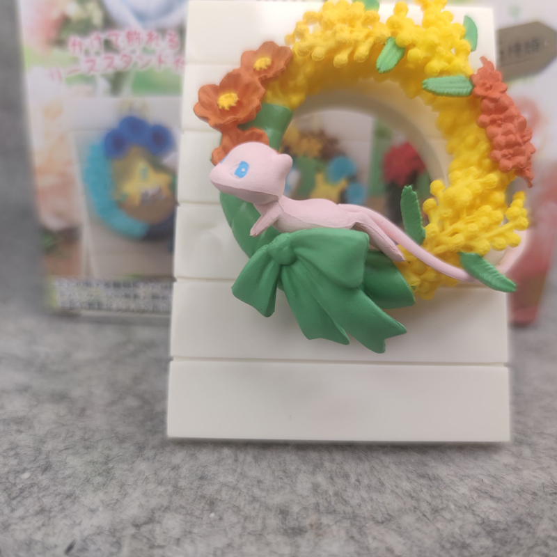6Pcs/Set 10cm Anime Pokemon Garland Pikachu Jirachi Flareon Mew Sylveon ...