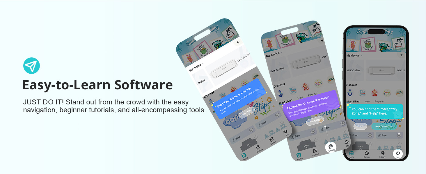 LOKLiK Cutting Machine 2 DIY Cutting Machine Plotter 5 in 1 Vinyl ...