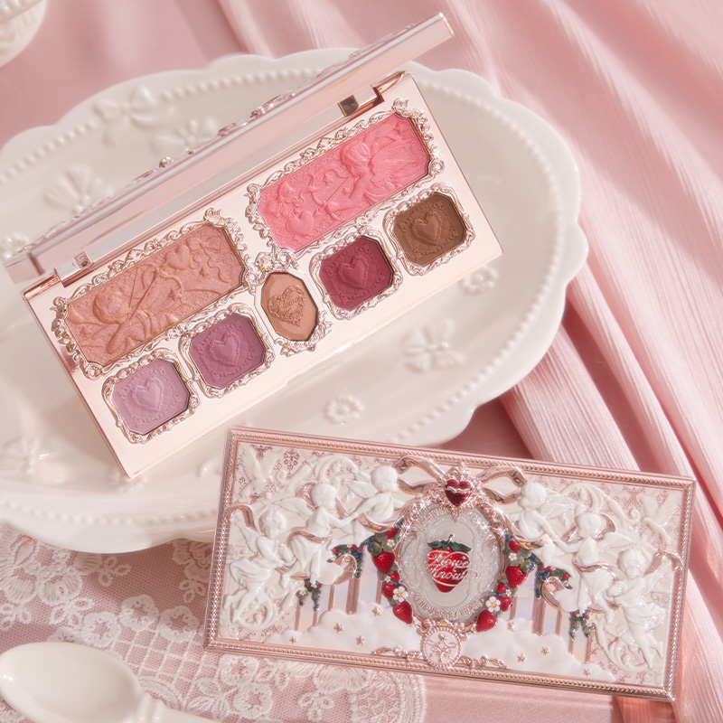 Flower Knows Strawberry Cupid Collection All-in-One Face Palette Easily ...