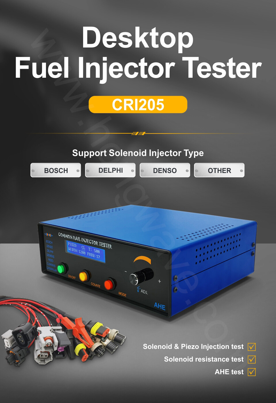 CRI205 CRIN Injector Simulator Tester Supporting Piezo Testing AHE ...