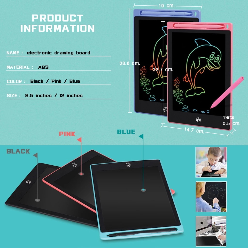 【10k+sold】Free pen, writing board, erasable board, LCD writing board ...