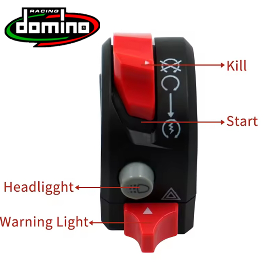 Domino Handle Switch Universal Push Start High & Low with Hazard Made ...