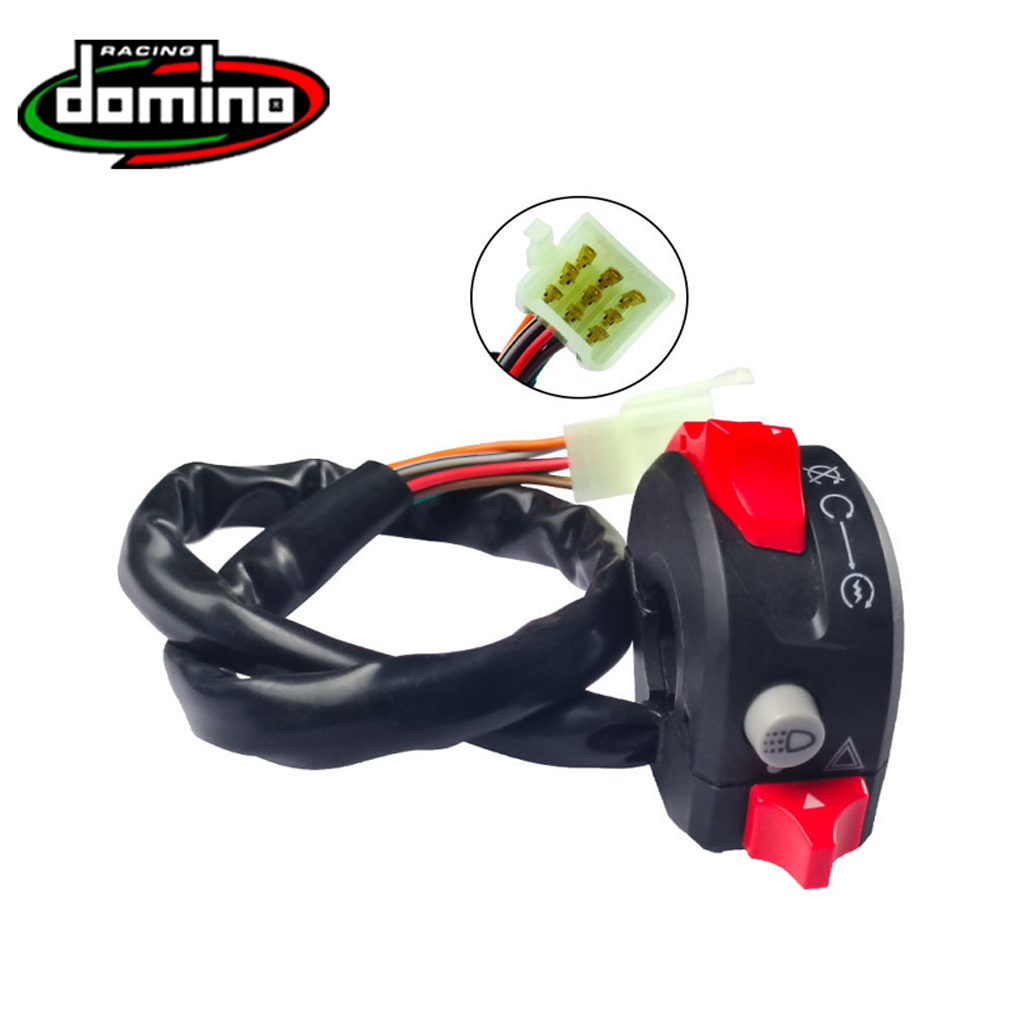 Domino Handle Switch Universal Push Start High & Low with Hazard Made ...