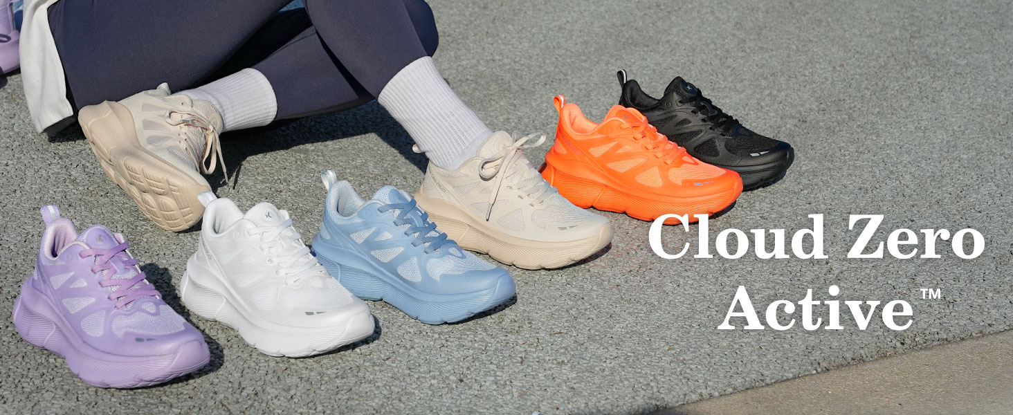 Hawkwell Women Knit Walking Shoes Running Shoes Outdoor Sneakers Sport ...