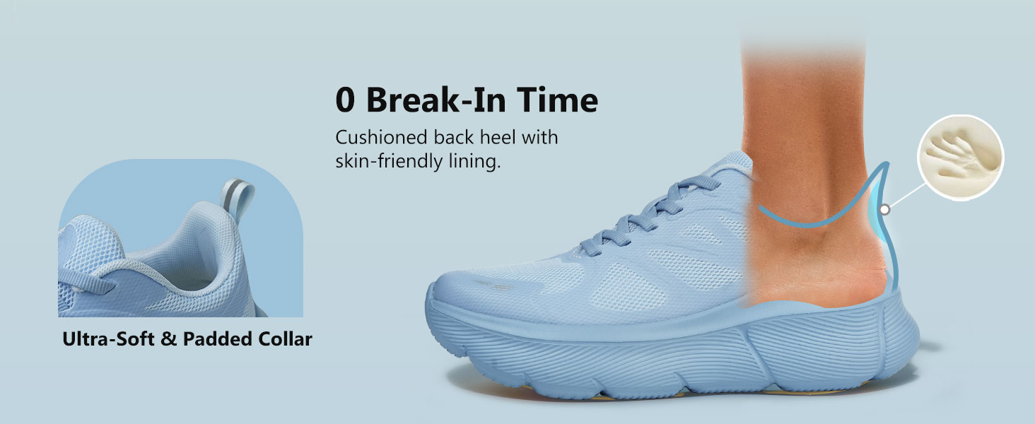 Hawkwell Women Knit Walking Shoes Running Shoes Outdoor Sneakers Sport ...