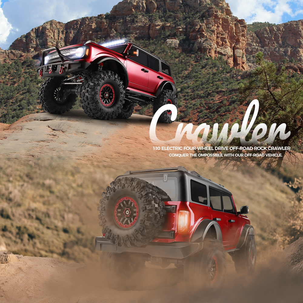 WLtoys 1:10 Electric Climbing Car 104020 4WD Remote Control Off-Road ...