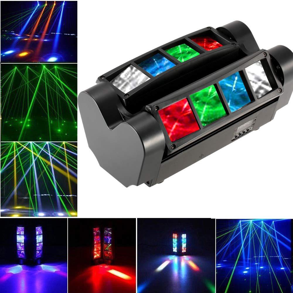 JC LED Mini 8*3W Spider Lights Laser Beam Shaking Head Eight Eyes ...