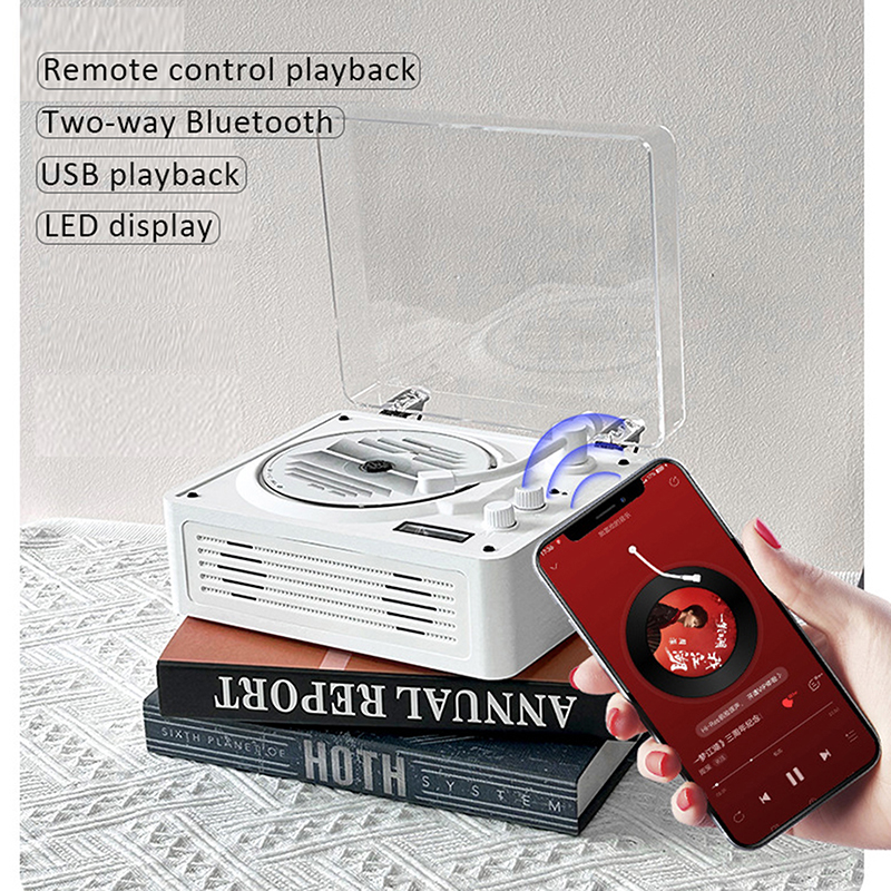 Middix CD/DVD Player with Speaker for Kpop Retro Bluetooth Portable ...