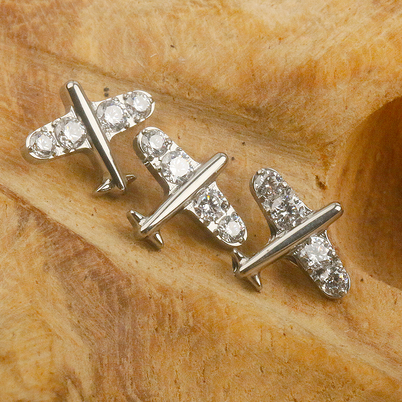 Piercing Jewelry ASTM F136 Small Aircraft Thread 0.9mm | Shopee Philippines