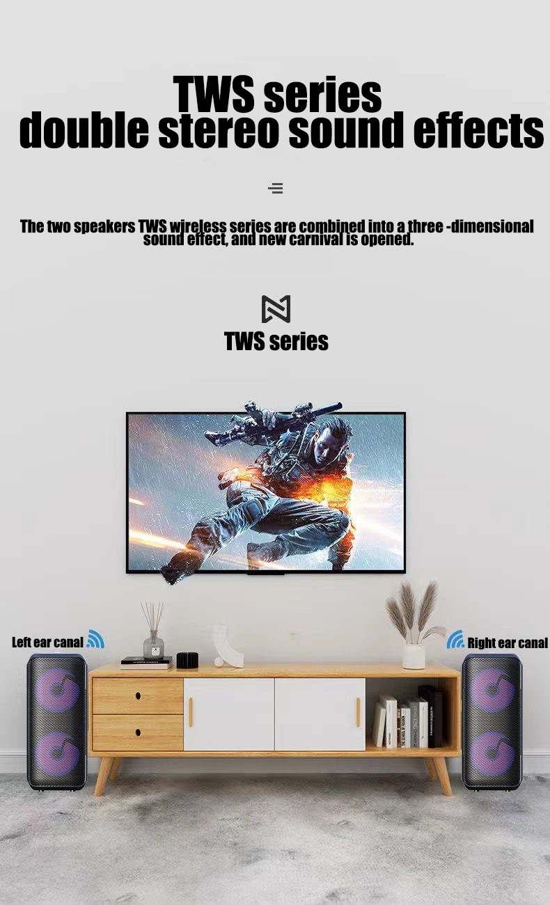 【10 -year warranty】SHARP Karaoke wireless bluetooth speaker dual 2* 4 ...