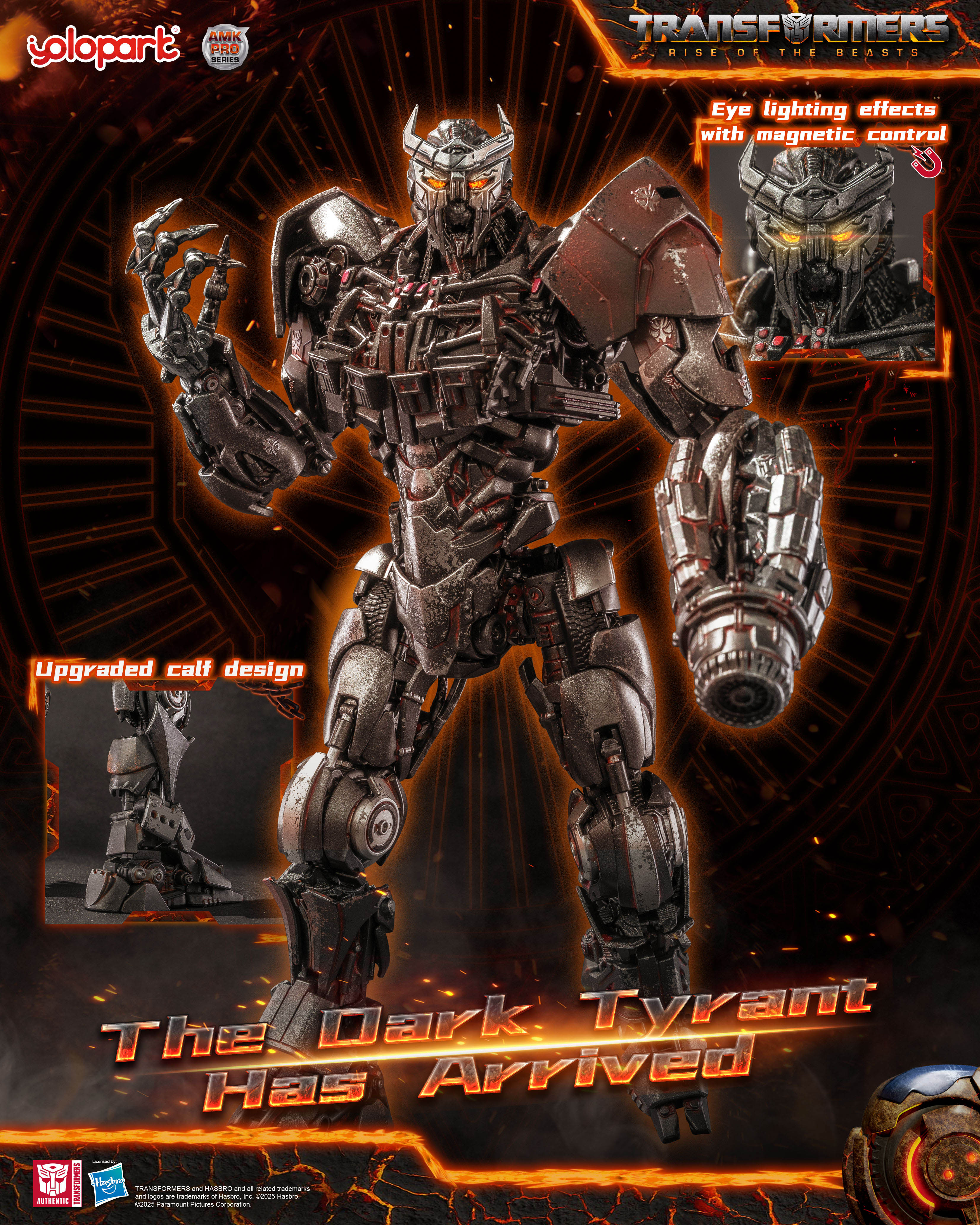 YOLOPARK AMK PRO Series Transformers Rise of the Beasts Scourge Model Kit 22cm | Shopee Philippines