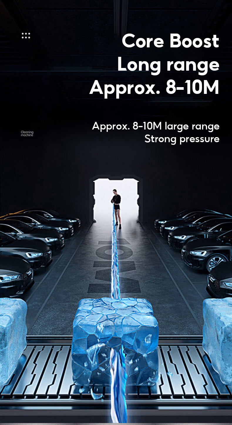 SOARFLY 4800W Water Jet Car High Pressure Cleaner Portable Water Jet Wash Machine 220V Water ...