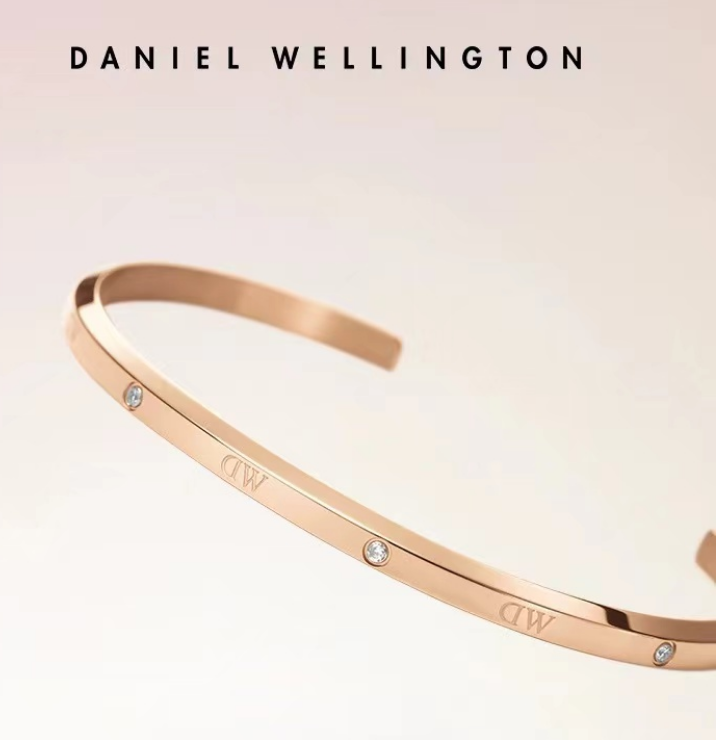 2025 NEW DW Bracelet Class Cuff Women/Man Gift Bangle - with diamond ...