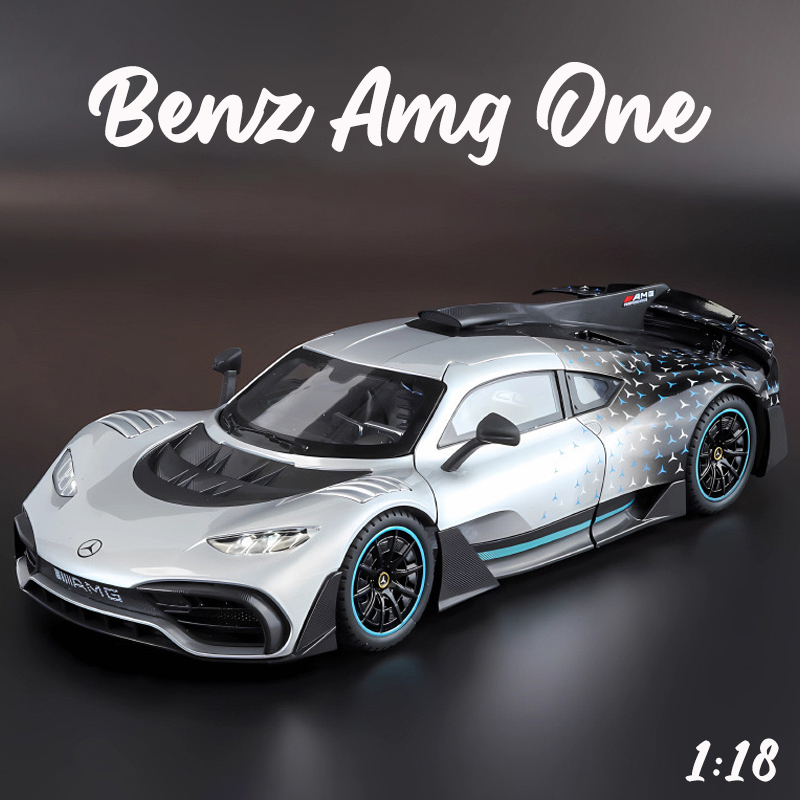 1:18 Scale Benz AMG One Alloy Car Model Diecast Car Sound Light Car ...