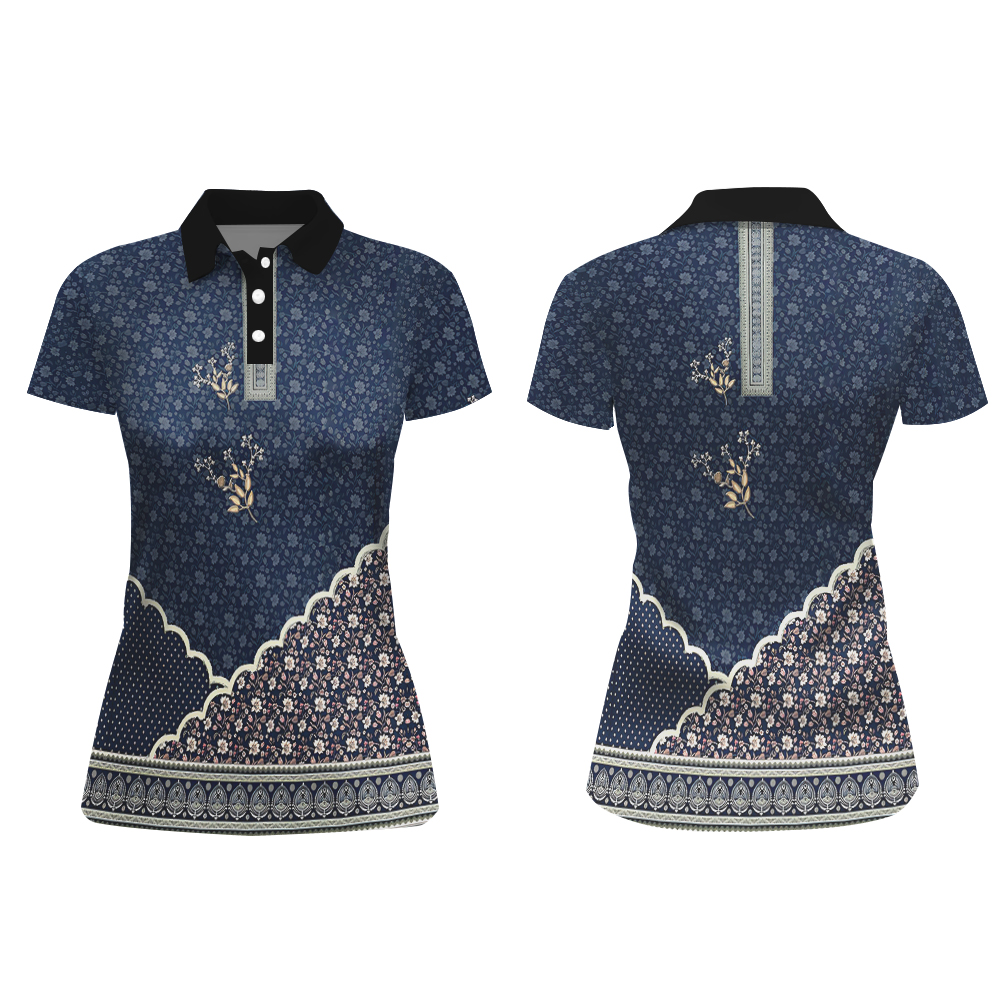 2025 Ethnic Style Retro Polo Shirt Polo Neck Short-Sleeved Shirt For ...