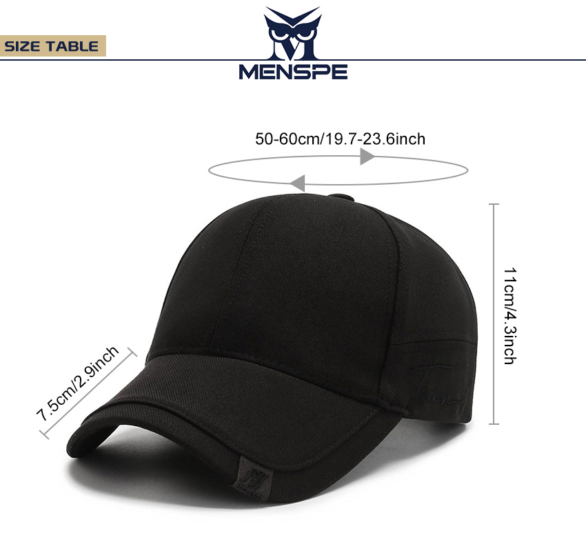 MENSPE Baseball Cap Men's Sun Cap Sport Baseball Cap Fashion Sun ...