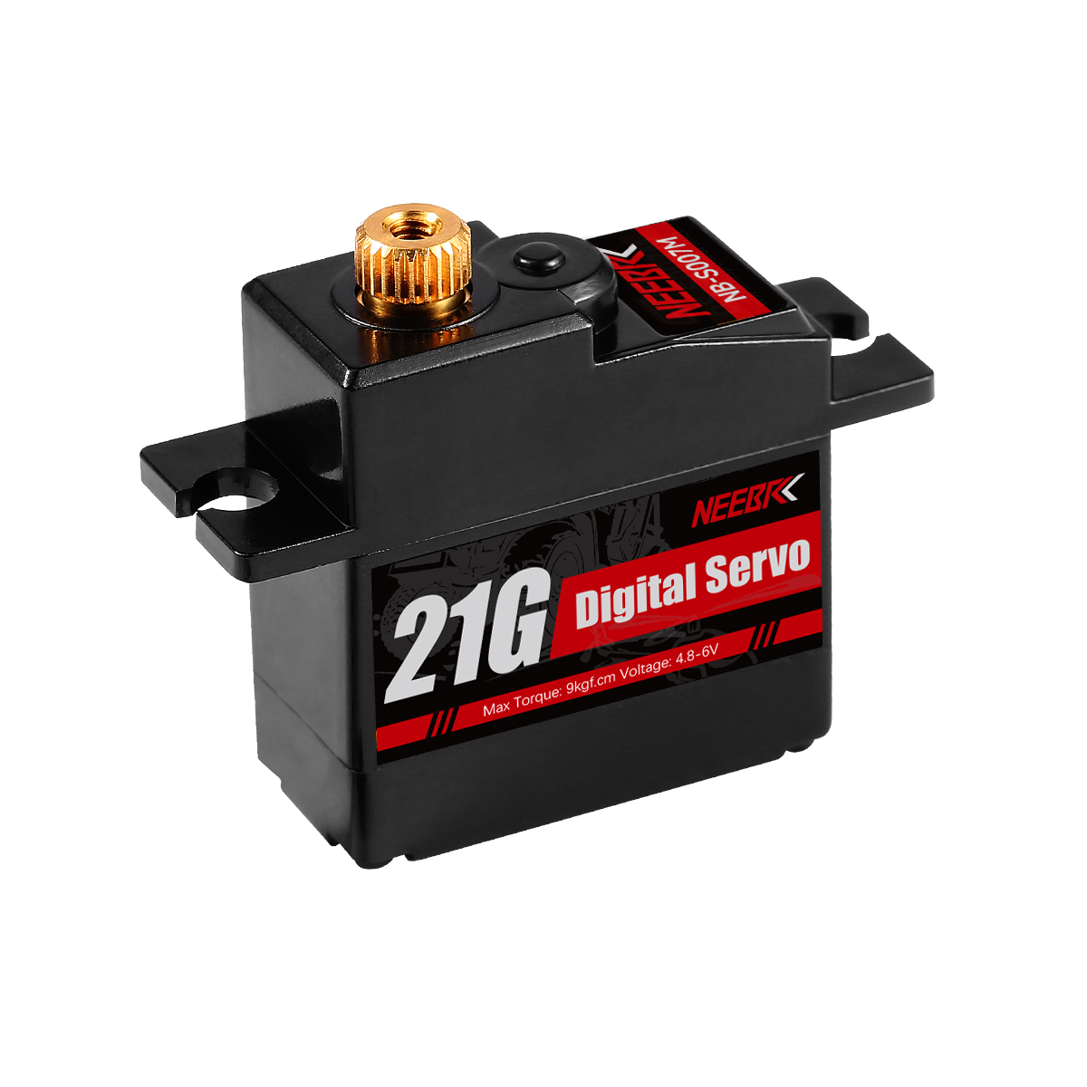 NEEBRC 21G Digital Waterproof Metal Gear Servo 25T Metal Servo Arm For 1/14 1/18 1/16 MN82 MN78 ...