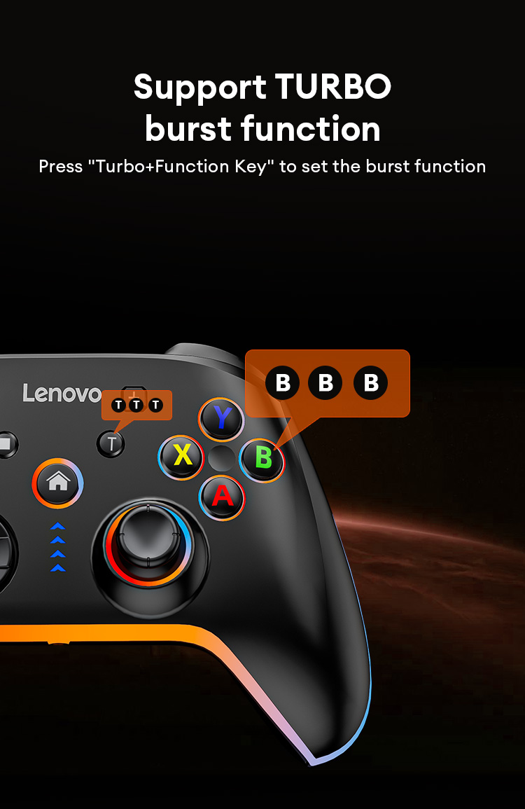 Lenovo S03 Bluetooth Controller Wireless Controller Controller Gamepad ...