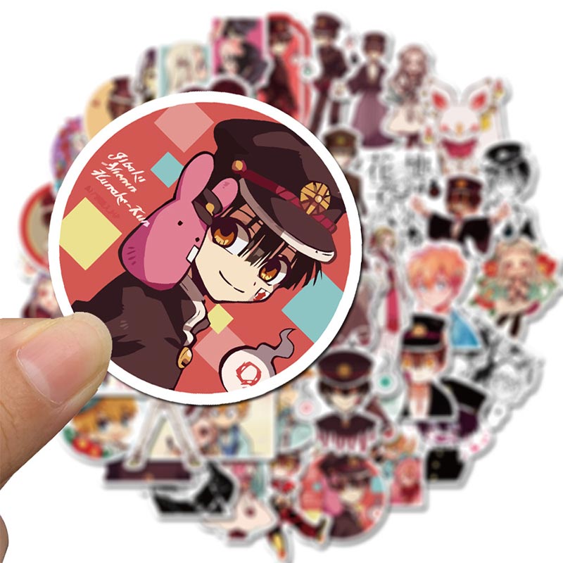 50pcs Toilet-Bound Hanako-Kun Anime Stickers Waterproof Sticker for ...
