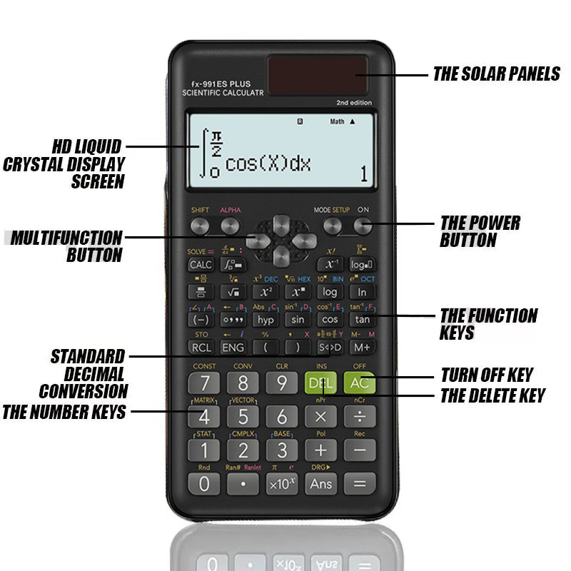 Lifestyle-CSPU FX-991ES Plus Portable Scientific Calculator - Latest ...