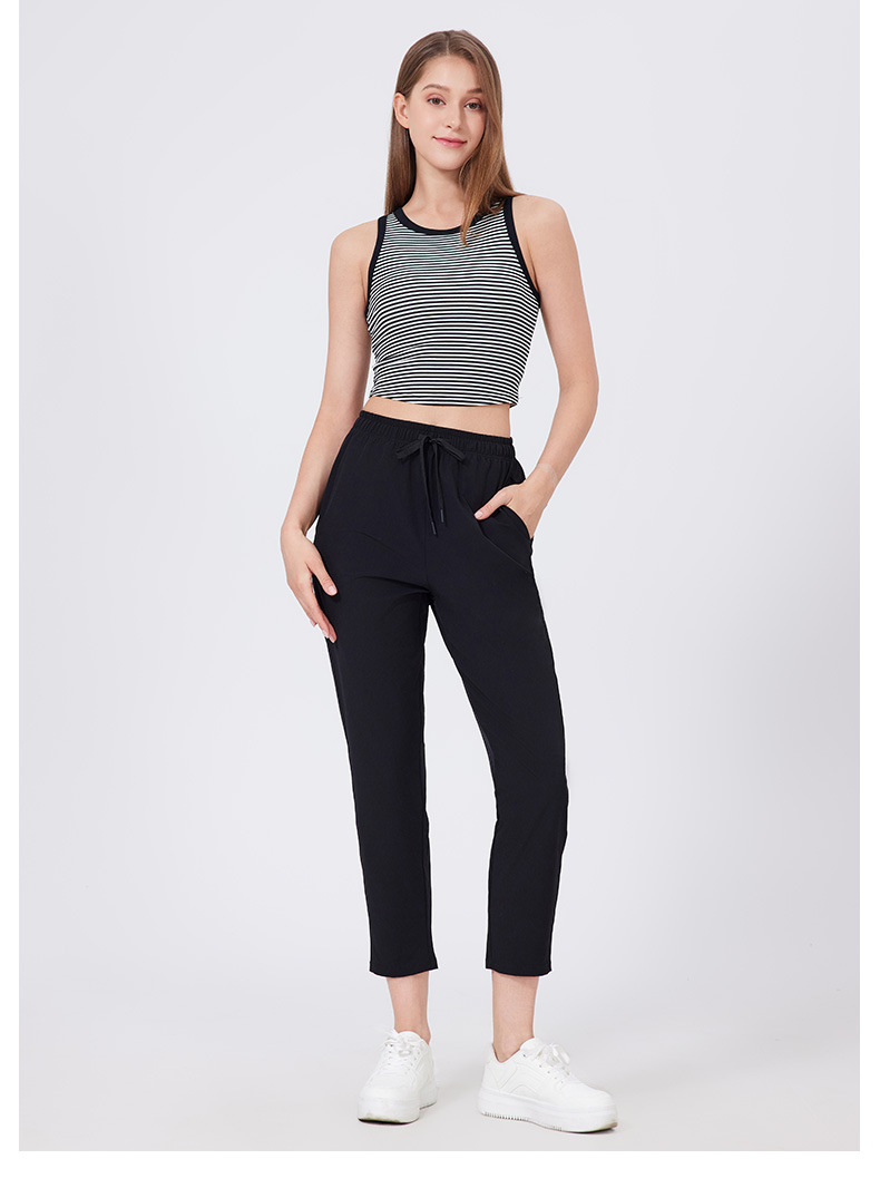 SALUDMOVE Women Stripe Sports Bra Racer Back Workout Yoga Bras Active ...