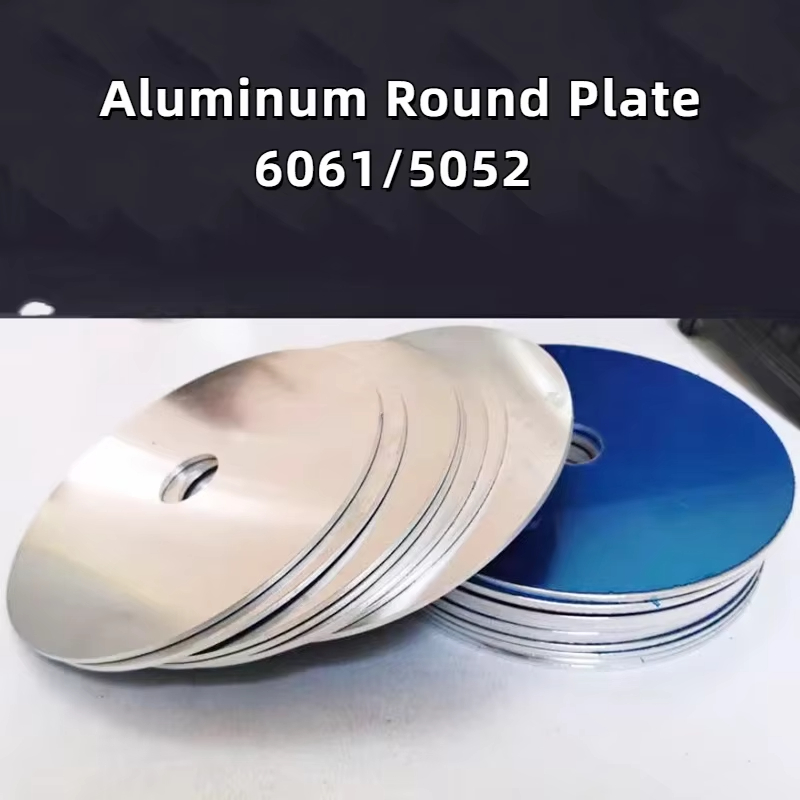 6061/5052 Aluminum Circular Plate Aluminum disc With a Diameter of 100, 150, 200, 300mm And a ...