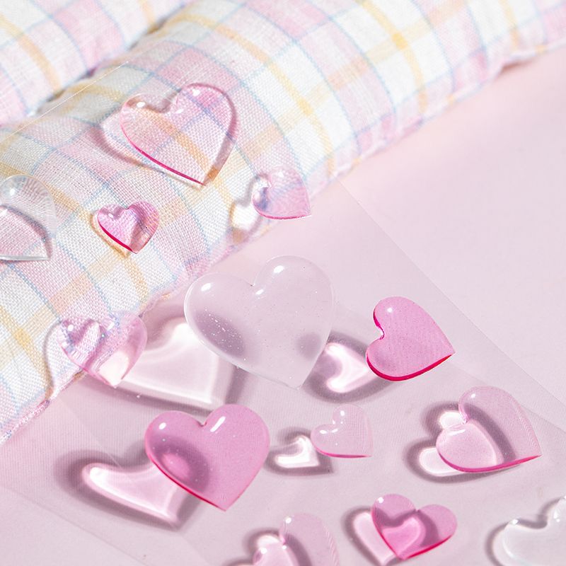 Ohaya | 3d Raindrop Glitter Sticker Three-Dimensional Love Star Crystal ...