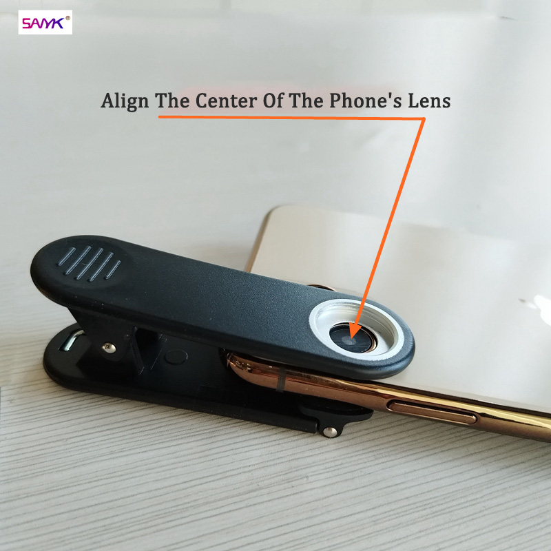 SANYK New Cell Phone Lens Clip 17mm Metal Threaded Interface For ...